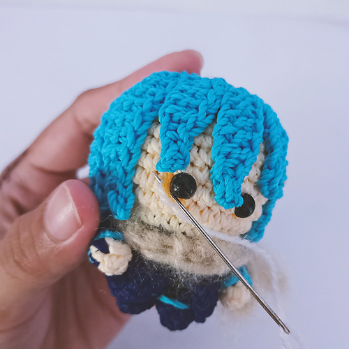 Ravelry: Amigurumi Rimuru pattern by ruangkece