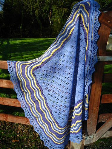 Ravelry: Shetland Hap pattern by Heirloom Knitting