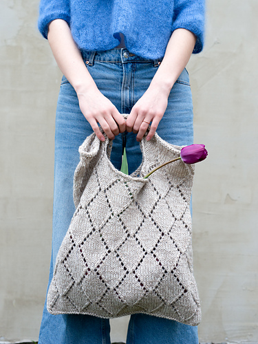 Ravelry: Diamond market bag pattern by Neringa Ruke