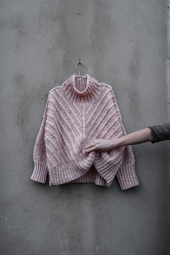 My latest design - Fishbone chunky pullover. It is one of my favorite ...