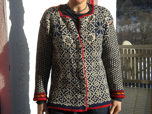 Ravelry: Cardigan with Stars (page 152) pattern by Solveig Hisdal