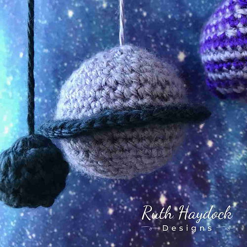 Ravelry: Solar System Mobile pattern by Ruth Haydock