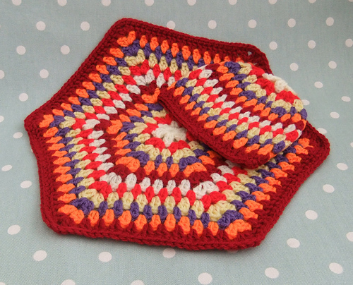 Ravelry: Hexagon Granny Preemie Set pattern by Ruth Venables