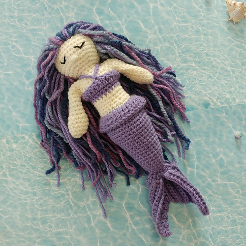 Ravelry: Shellina The Mermaid Doll pattern by April Rothenburger