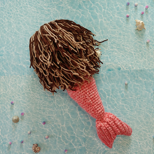 Ravelry: Shellina The Mermaid Doll pattern by April Rothenburger