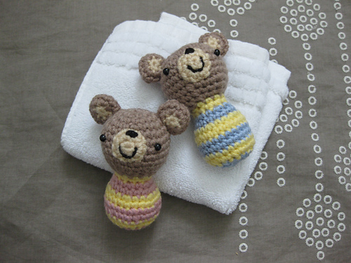 Ravelry: Bear Baby Rattle pattern by Shirley Hui