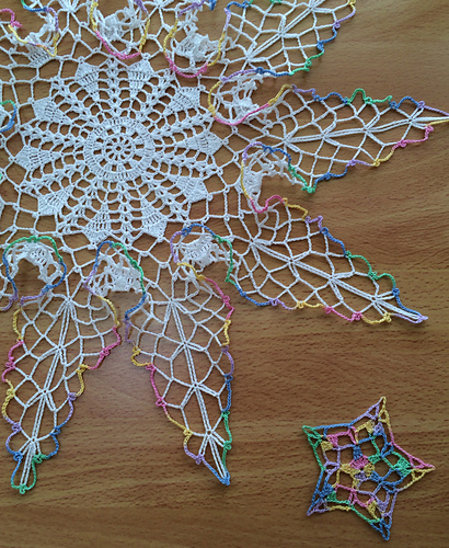 Ravelry: Octopus Ruffled Doily pattern by American Thread Company