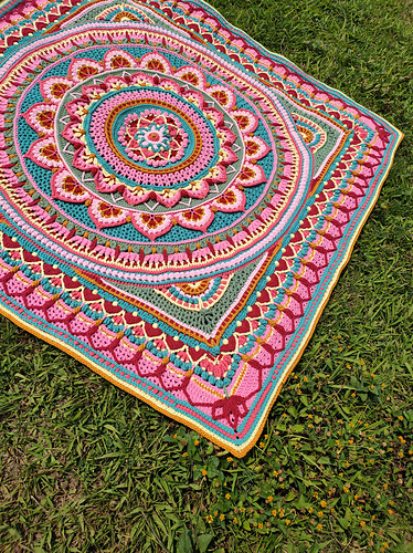 Ravelry: Shapla Bil Throw pattern by The sky crochet