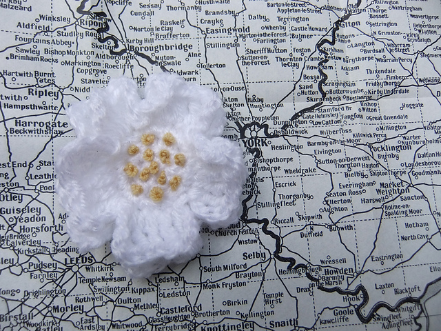 Ravelry: Yorkshire Rose pattern by By Helen