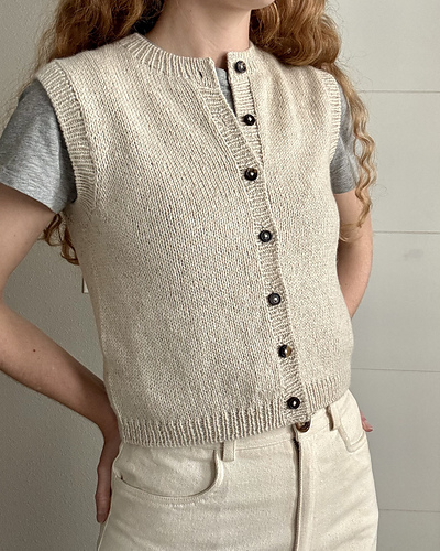 Ravelry: Sally Vest pattern by Annabel Williams