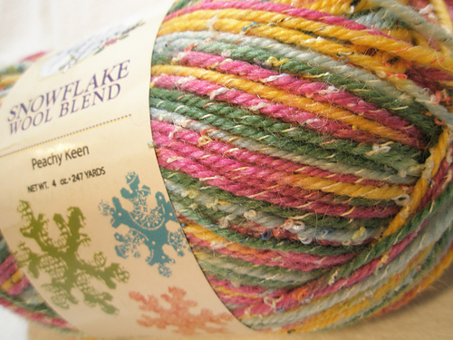 Ravelry: Yarn Bee Snowflake Wool Blend