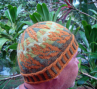 Ravelry: Autumn Leaves Hat pattern by Terry Morris