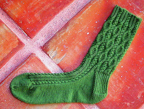 Ravelry: Cozy Cable Socks pattern by Terry Morris