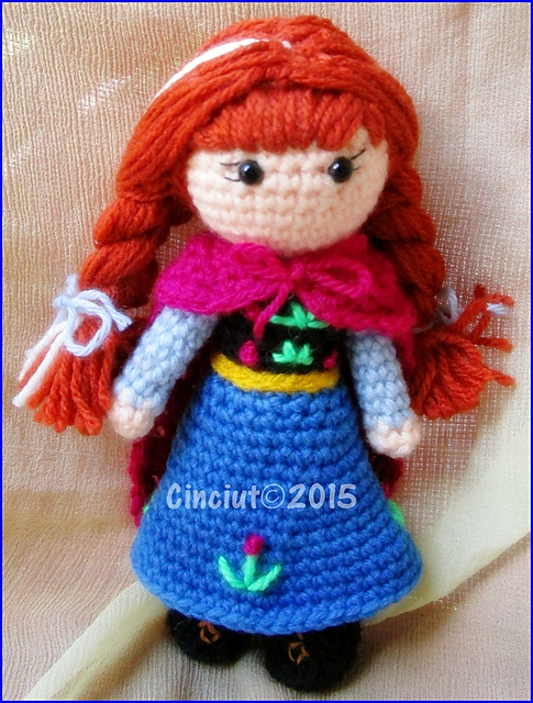 Ravelry: samarara's Cutie Winter Anna inspired by Frozen