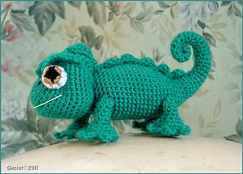 Ravelry: Funny chameleon pattern by Sabrina Boscolo