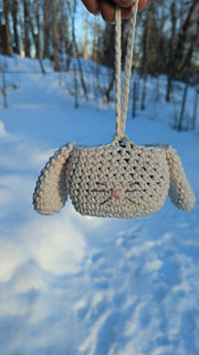 Ravelry: Bunny Pouch pattern by Samantha Childs