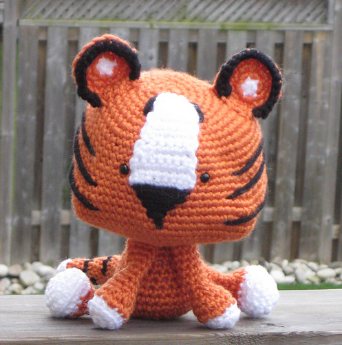 Ravelry: Amigurumi Tito The Tiger pattern by Yarn Society