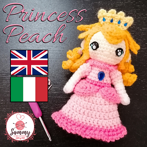 Ravelry: Princess Peach pattern by Sammy Morgan