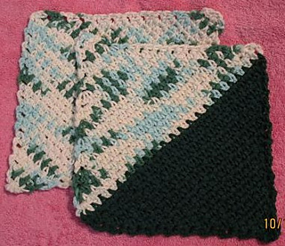 Ravelry: sandeleh's C2C Linen Stitch cloth - Oct 2022
