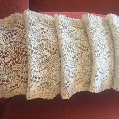 Ravelry: Leaf Lace Scarf II pattern by Janet D. Russell