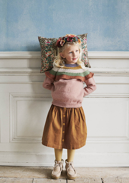 Ravelry: Rainbow sweater pattern by Sandnes Garn