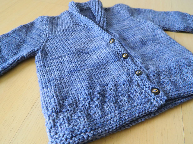 Ravelry: Carpe Diem Baby Cardigan pattern by Sandra Baroni