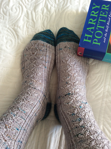 Ravelry: Socks for Dumbledore pattern by Crazy Sock Lady Designs