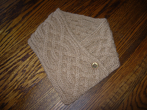 Ravelry: Cabled Neck Wrap pattern by Plymouth Yarn Design Studio