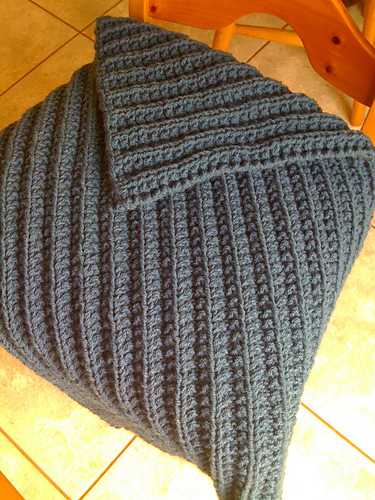 Ravelry: Broken Rib Baby Blanket pattern by JoAnne Turcotte