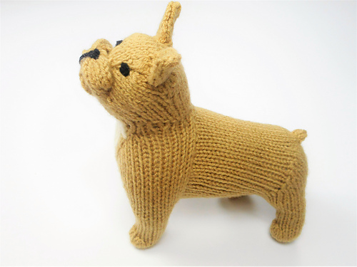 French bulldog : r/knitting