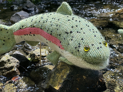 Ravelry: Rainbow Trout pattern by Sara Elizabeth Kellner