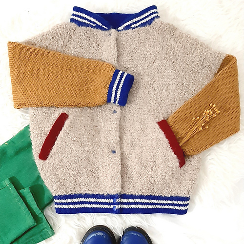 Ravelry: Bomber Jacket pattern by Rina K