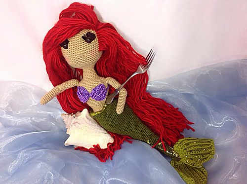 Ravelry: Ariel Little Mermaid pattern by SarahBeth