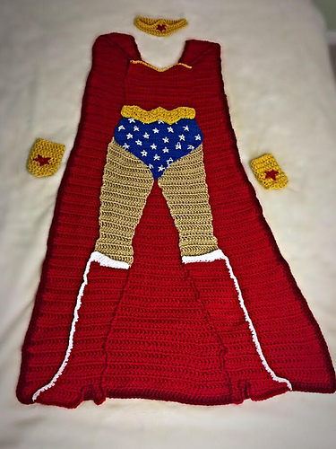 Ravelry: Wonder Woman Blanket pattern by SarahBeth