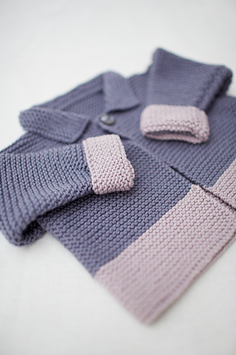 Ravelry: Garter stitch jacket pattern by Sarah Hatton