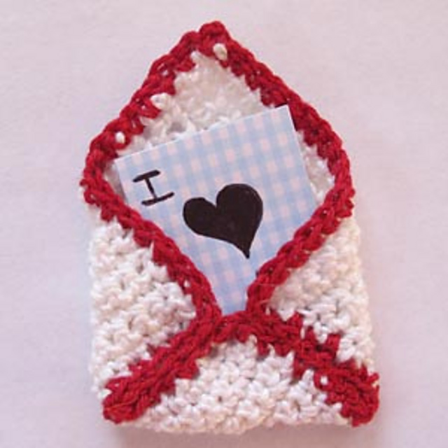 Ravelry: Valentine Envelope pattern by Emilee Gettle