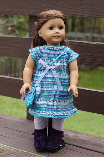 Ravelry: Random Dress Set pattern by Jacqueline Gibb
