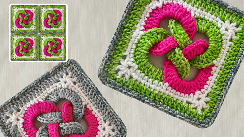 Ravelry: Interlocking rings granny pattern by Sara's crochet1111