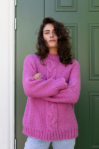Ravelry: Frida Sweater pattern by Novita