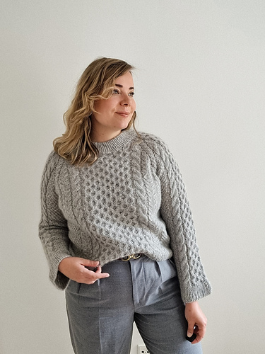 Ravelry: Billie pullover mohair edition pattern by Sari Nordlund