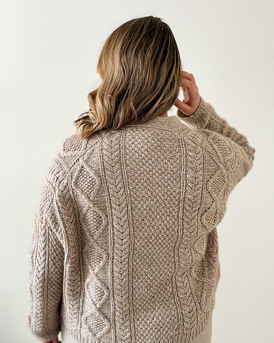 Ravelry: Book Club cardigan pattern by Sari Nordlund