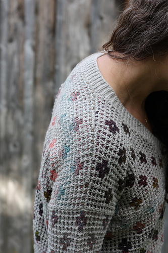 Ravelry: Pressed Flowers Cardigan pattern by Amy Christoffers