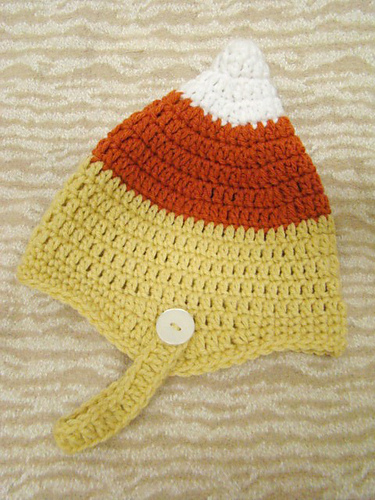 Ravelry: Candy Corn Hat pattern by Salena Baca