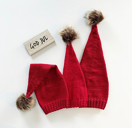 Ravelry: Småflettenisselue / Mock cable stocking hat pattern by scandiknit