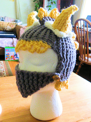 Ravelry: Knight's Helmet and Tunic pattern by Scarlett Royale