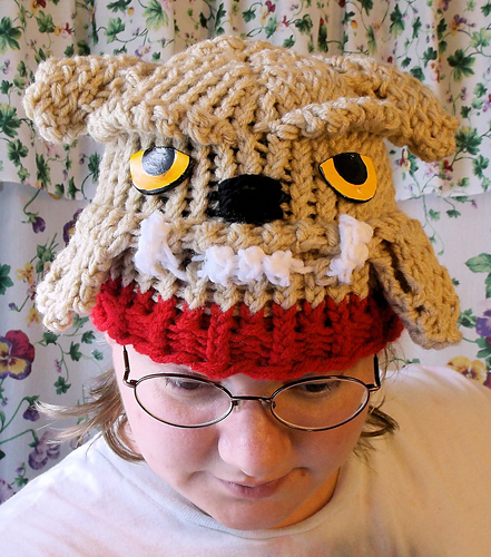 Ravelry: Bulldog Hat pattern by Scarlett Royale