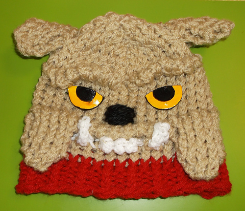 Ravelry: Bulldog Hat pattern by Scarlett Royale