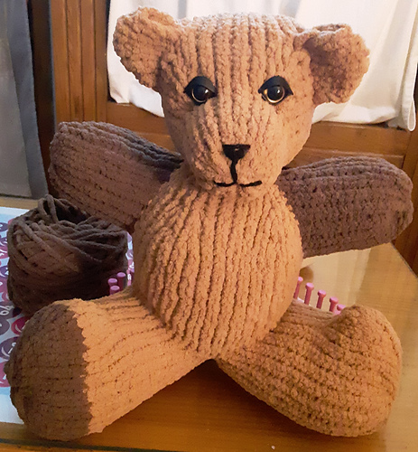 Ravelry: X Loom Teddy Bear pattern by Scarlett Royale