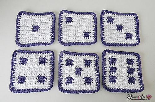 Ravelry: Jumbo Building Blocks - Numbers, shapes, and dice pattern by ...