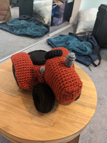 Ravelry: Crochet Tractor pattern by Mary Brovina